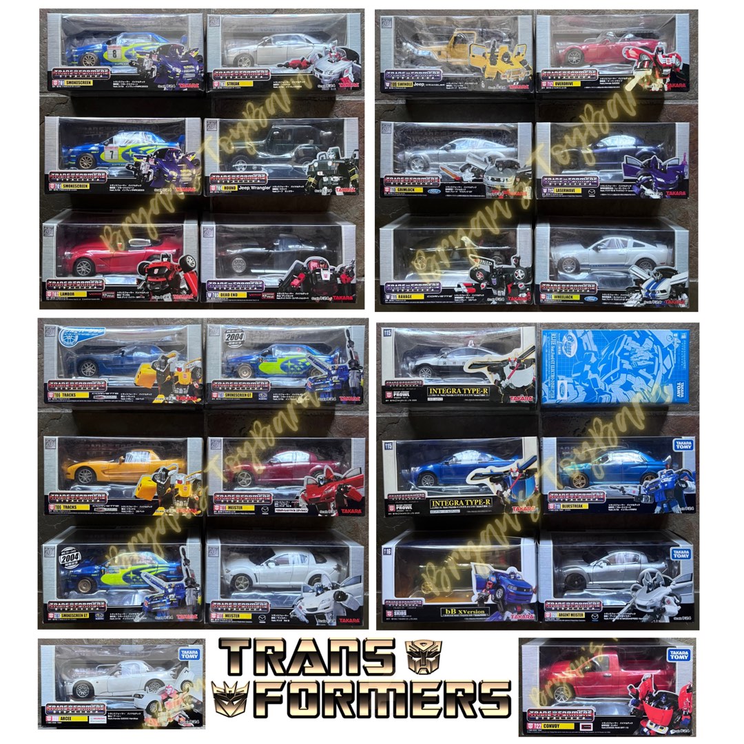 Transformers Binaltech #01 to #22 Vintage by TAKARA early 2000s (Set of ...