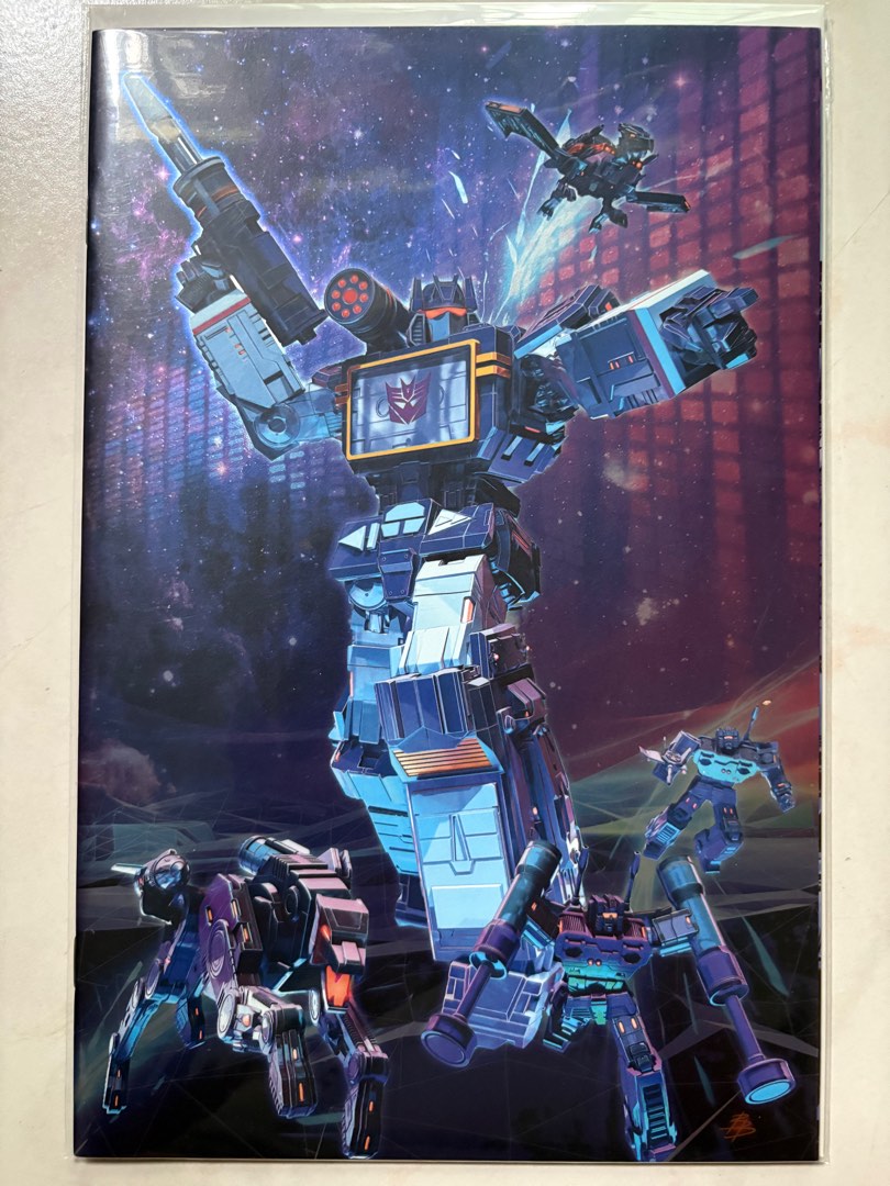 Transformers Issue 24 Soundwave Foil / Image Comics, Hobbies & Toys ...