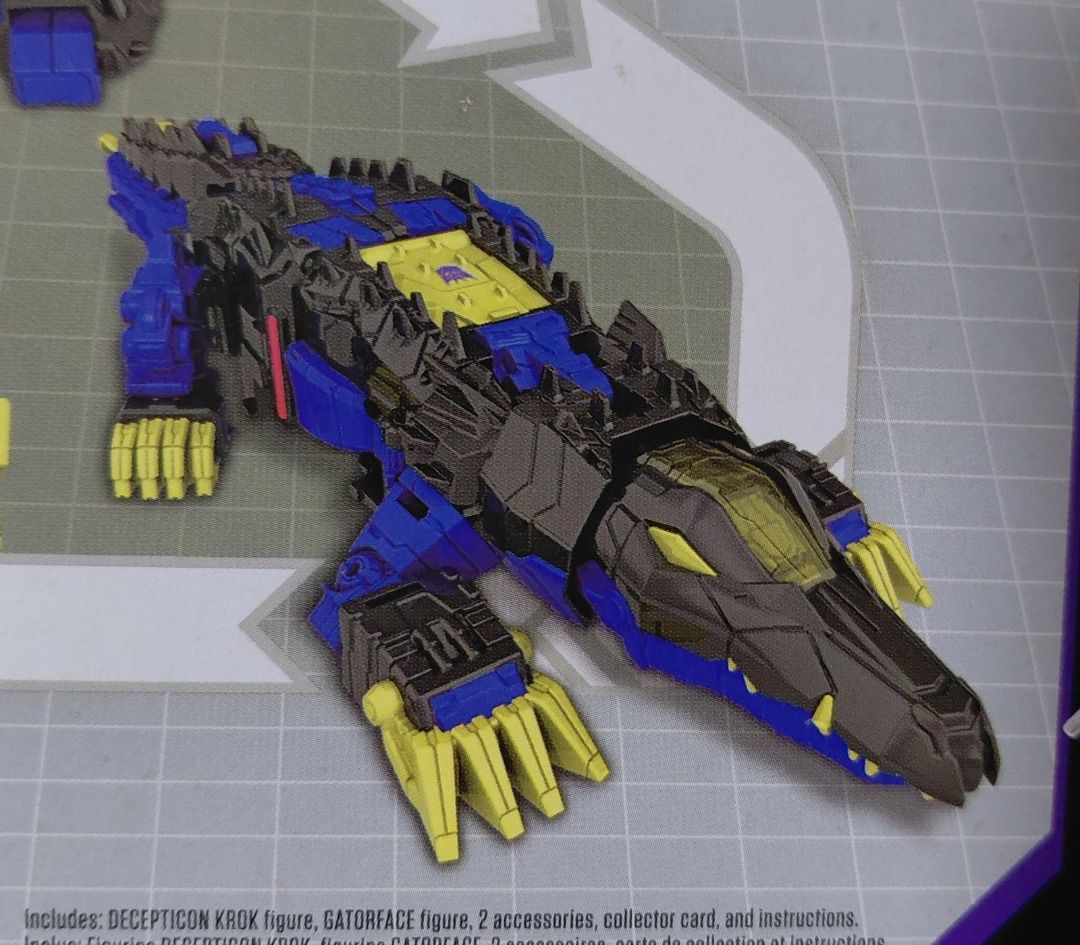 Transformers Titans Return Deluxe Class Decepticon Krok & TitanMaster ...