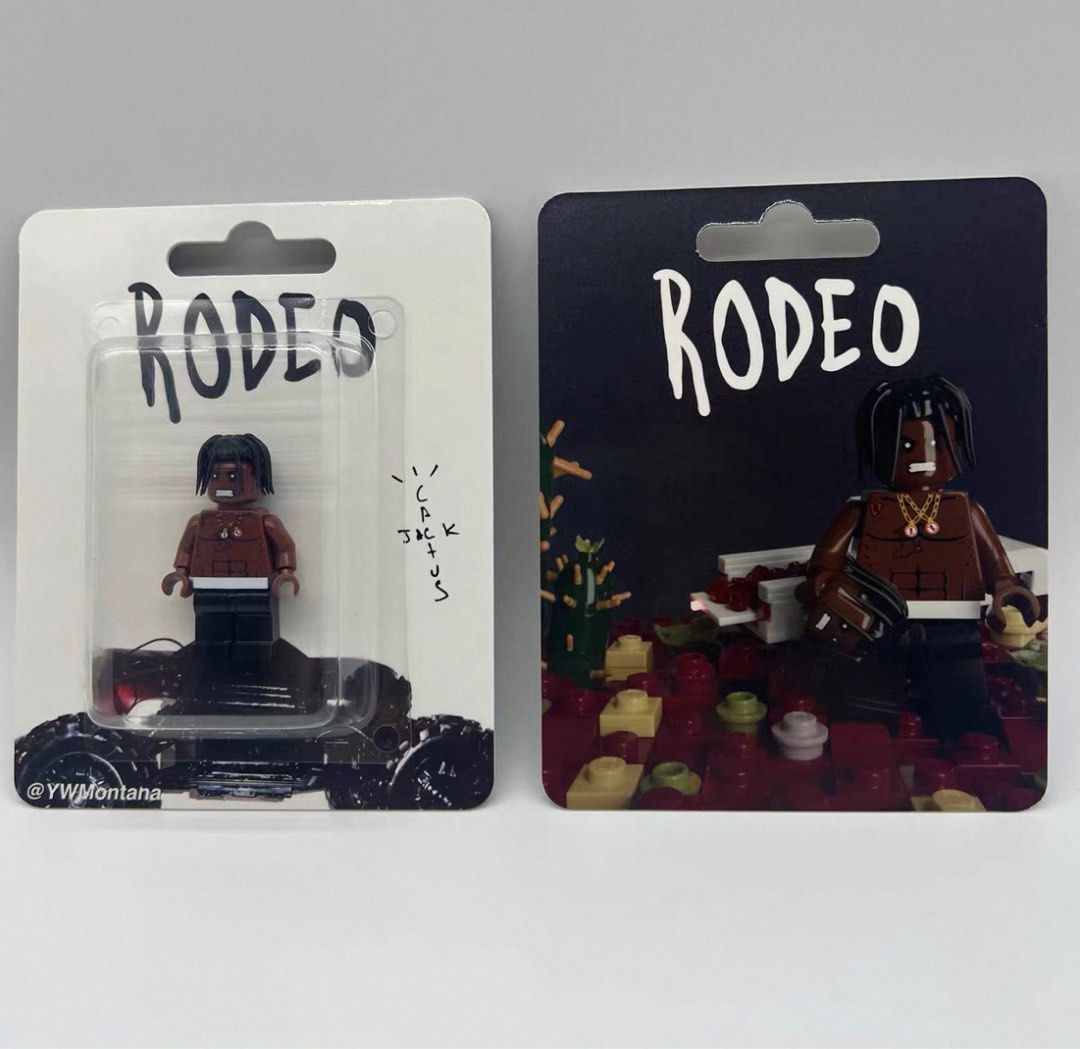 Travis Scott RODEO “lego” minifigure, Hobbies & Toys, Toys & Games on ...