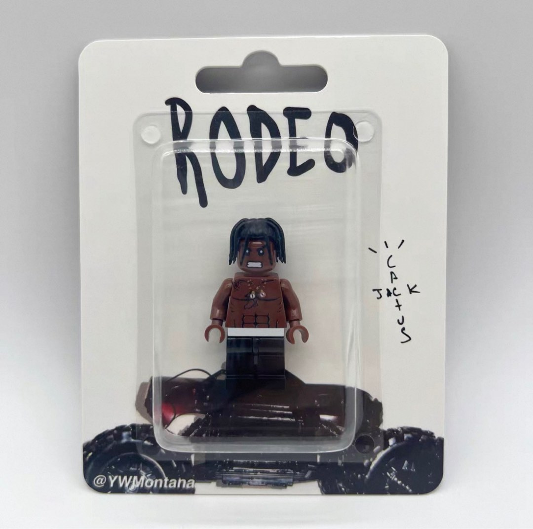 Travis Scott RODEO “lego” minifigure, Hobbies & Toys, Toys & Games on ...