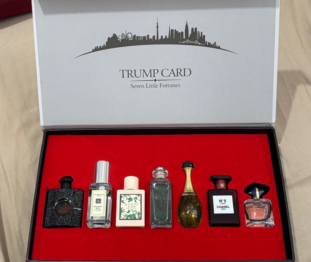 Trump Card Seven Little Fortunes Mini Perfume Set, Beauty & Personal ...