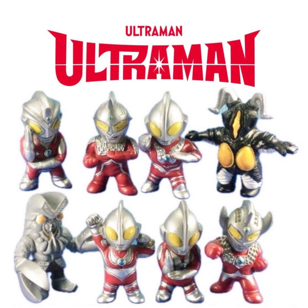 Ultraman & Taro Fish Snack SD Ultraman, Ultraseven, A, Zoffy, Jack ...