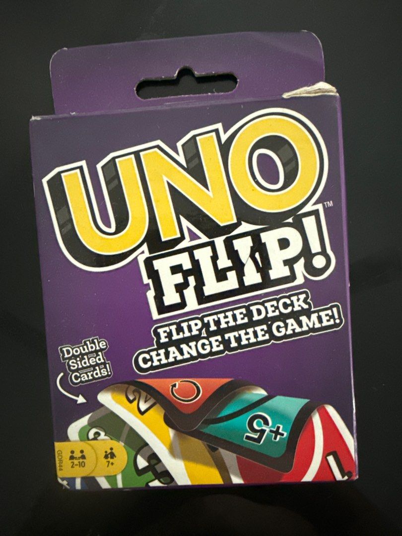UNO FLIP! Card Game, Hobbies & Toys, Toys & Games on Carousell