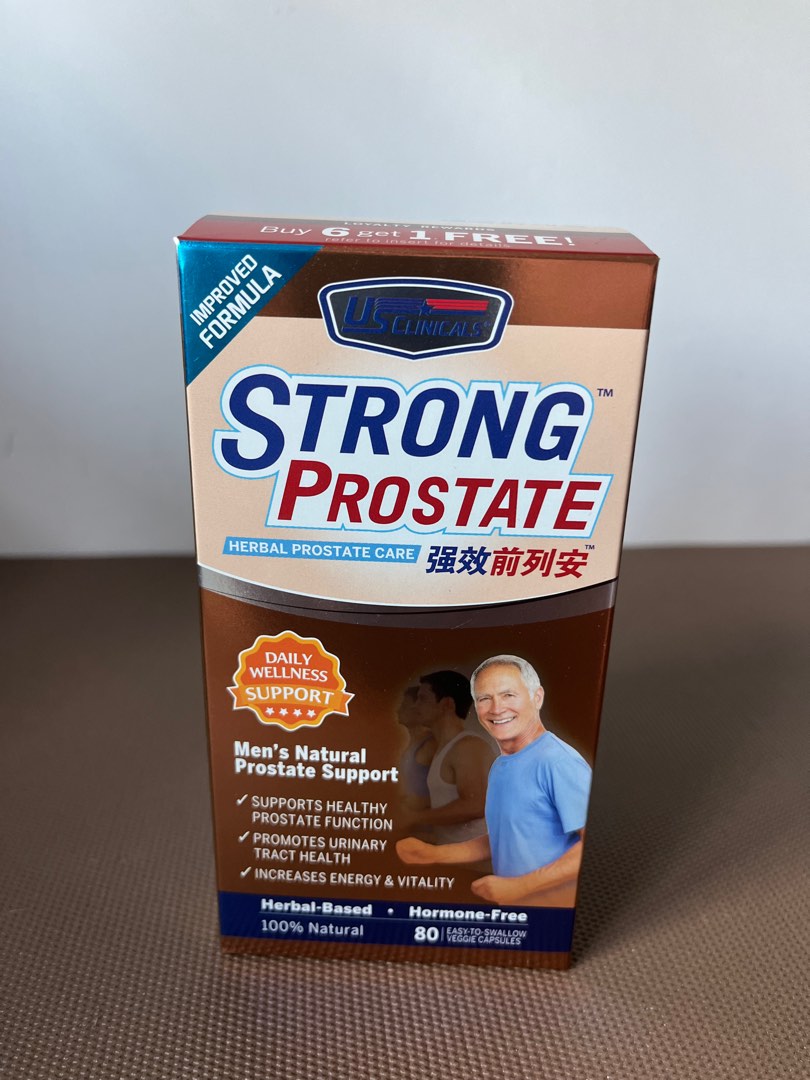 US Clinicals Strong Prostate Herbal Prostate Care, Health & Nutrition ...