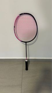 Decathlon Perfly BR500 Carbon Badminton Racket - Black / Yellow, Sports ...