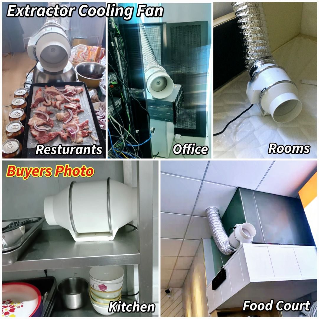 Ventilation fan blower exhaust fan, Furniture & Home Living, Lighting ...