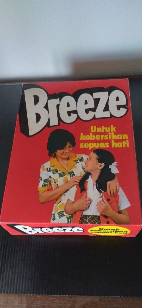 Vintage Breeze Laundry Detergent Box, Hobbies & Toys, Memorabilia ...