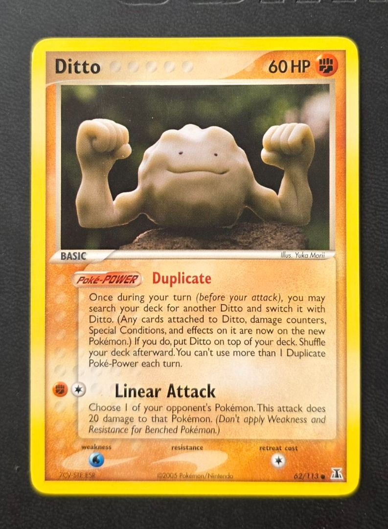 [Vintage] Ditto (Geodude) #62 - Pokemon EX Delta Species (2005) - MP ...