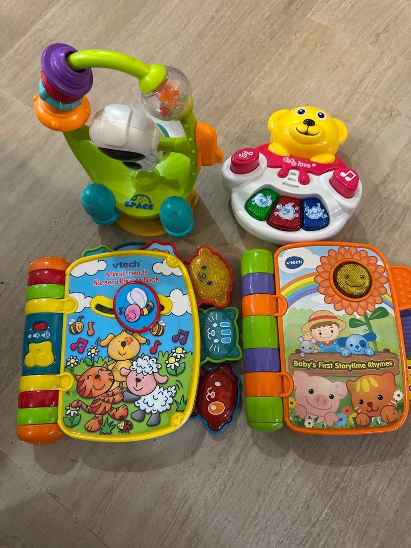 VTech Baby Toys Bundle - Interactive Books & Piano, Babies & Kids ...