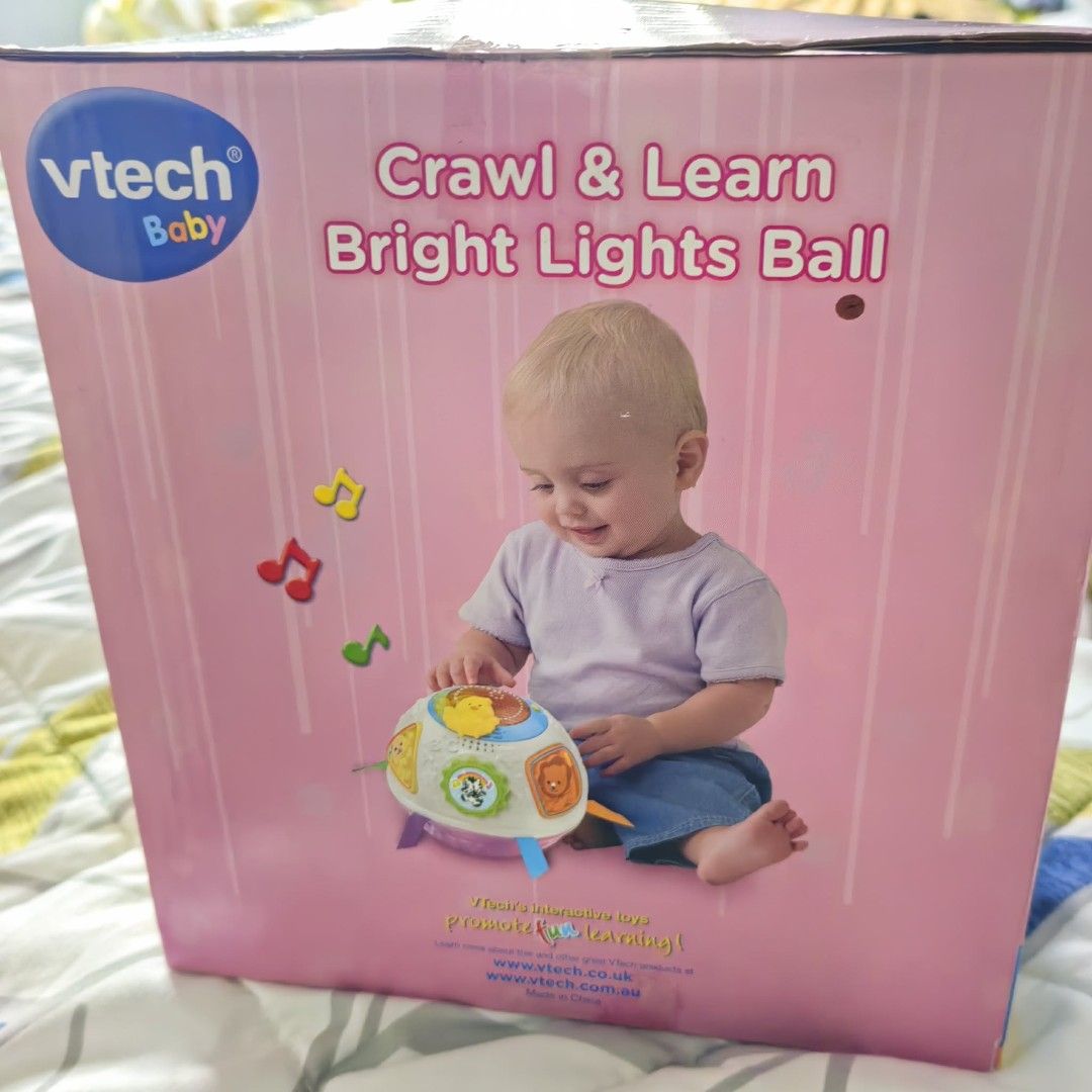 Vtech Crawl & Learn Bright Lights Ball, Hobbies & Toys, Toys & Games on ...