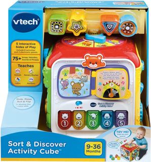 VTech Sort & Discover Activity Wagon - 12-36 Months, Babies & Kids ...