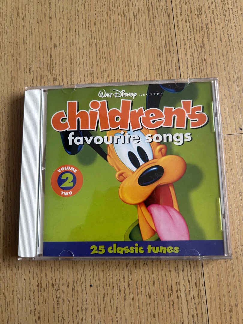 Walt Disney Records Children's Favourite Songs Volume 2 CD, Hobbies ...