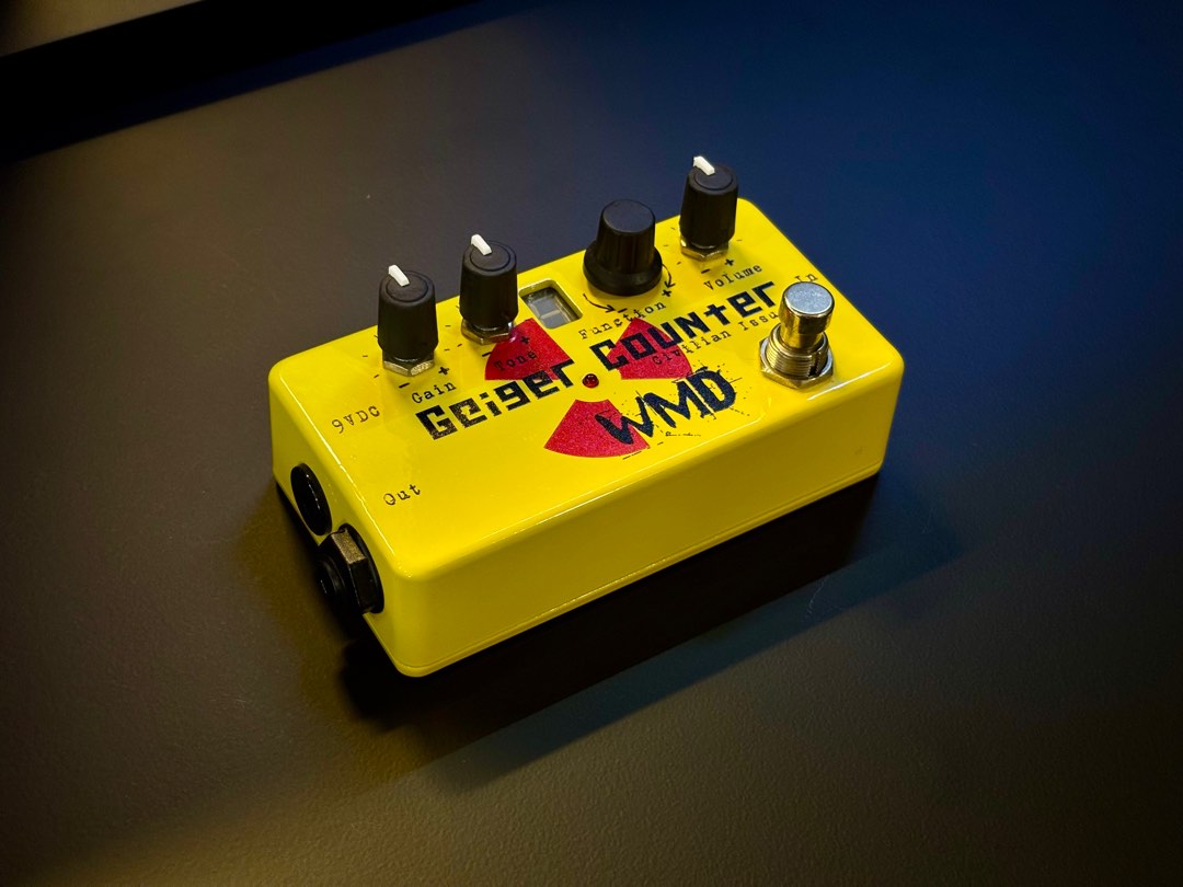 WMD Geiger Counter - Civilian Issue Fuzz Distortion Guitar Effects ...