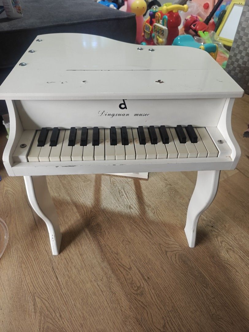 Wooden Toy Piano, Hobbies & Toys, Musical Instruments on Carousell