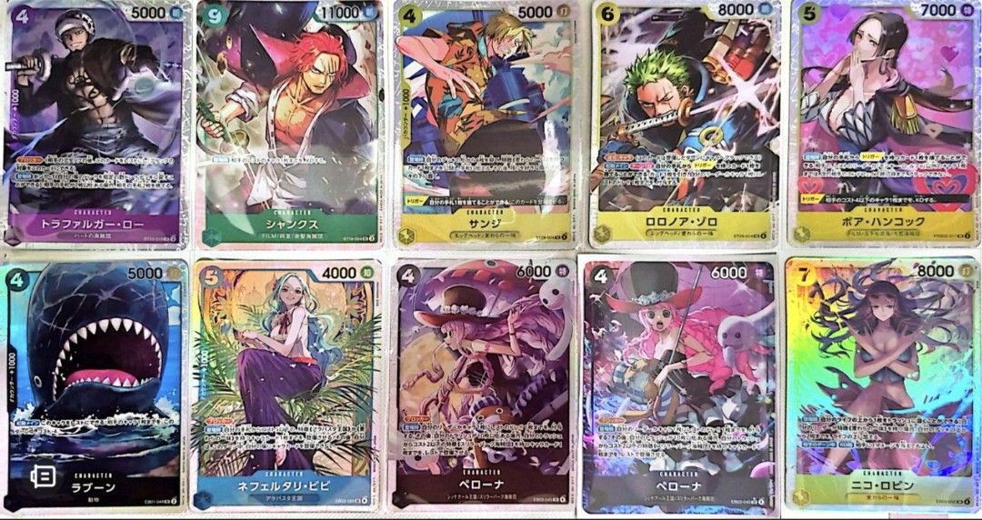 WTS one piece ST/PRB02/EB/OP cards, Hobbies & Toys, Toys & Games on Carousell