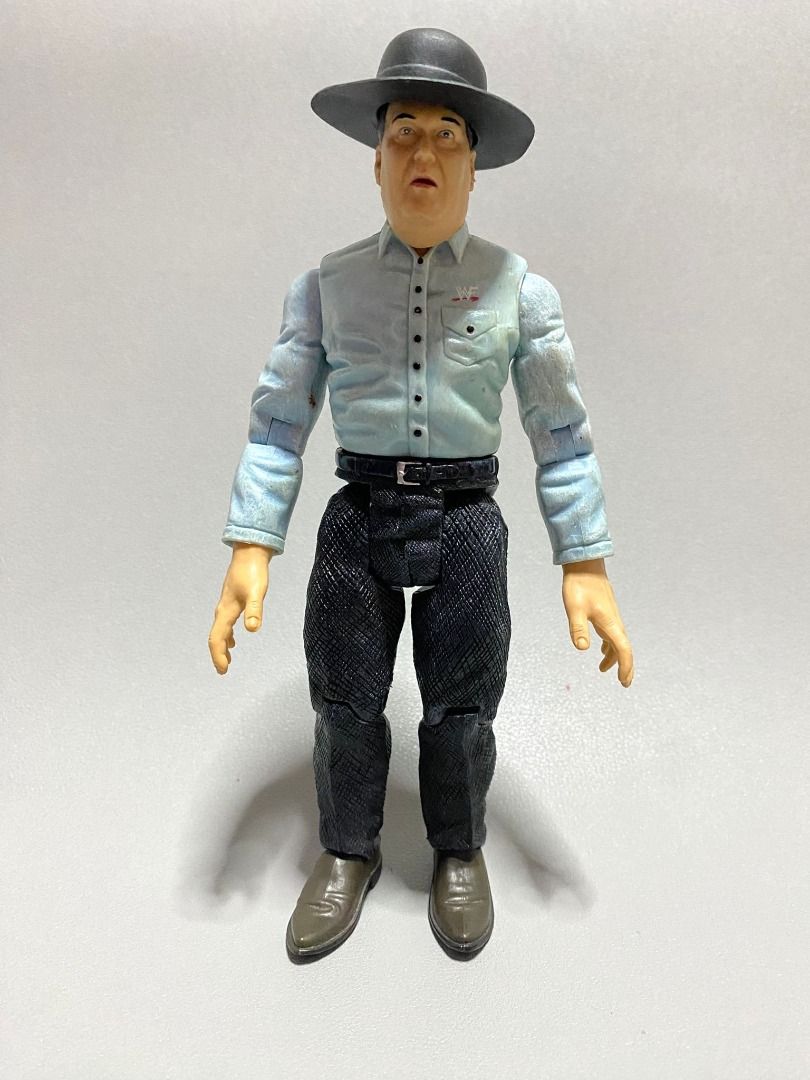 WWE Legendary Ringside Commentator Exclusive Playset JR Jim Ross ...
