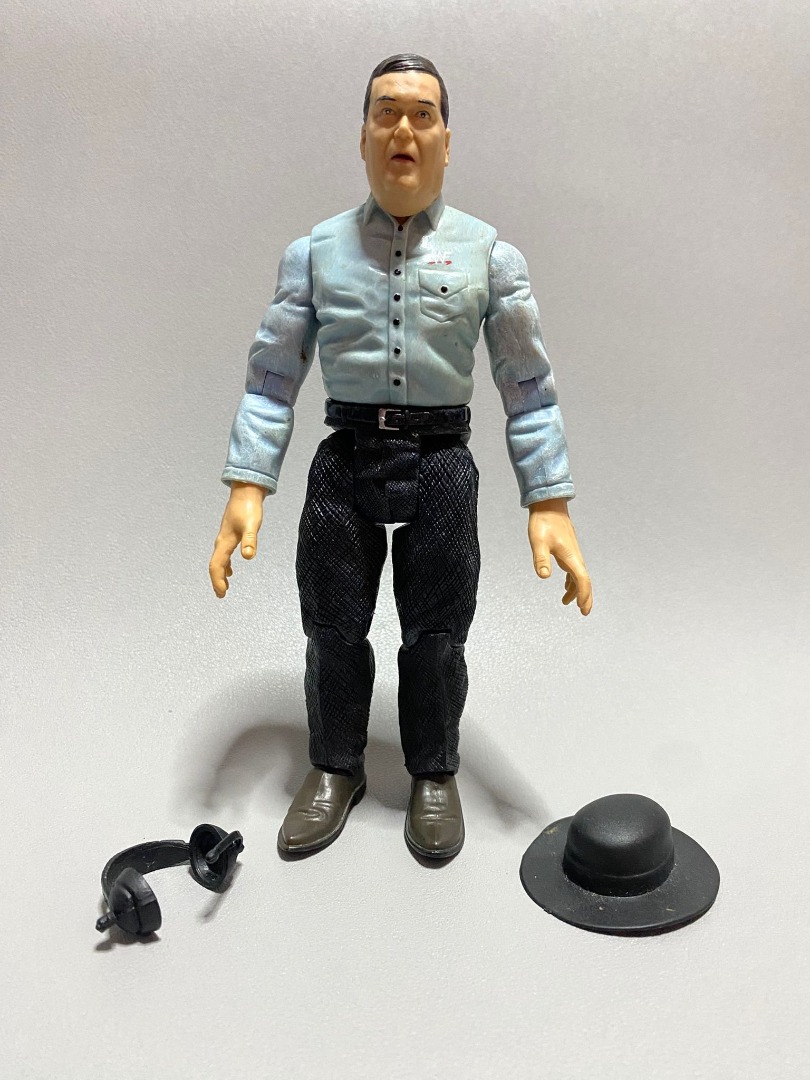 WWE Legendary Ringside Commentator Exclusive Playset JR Jim Ross ...