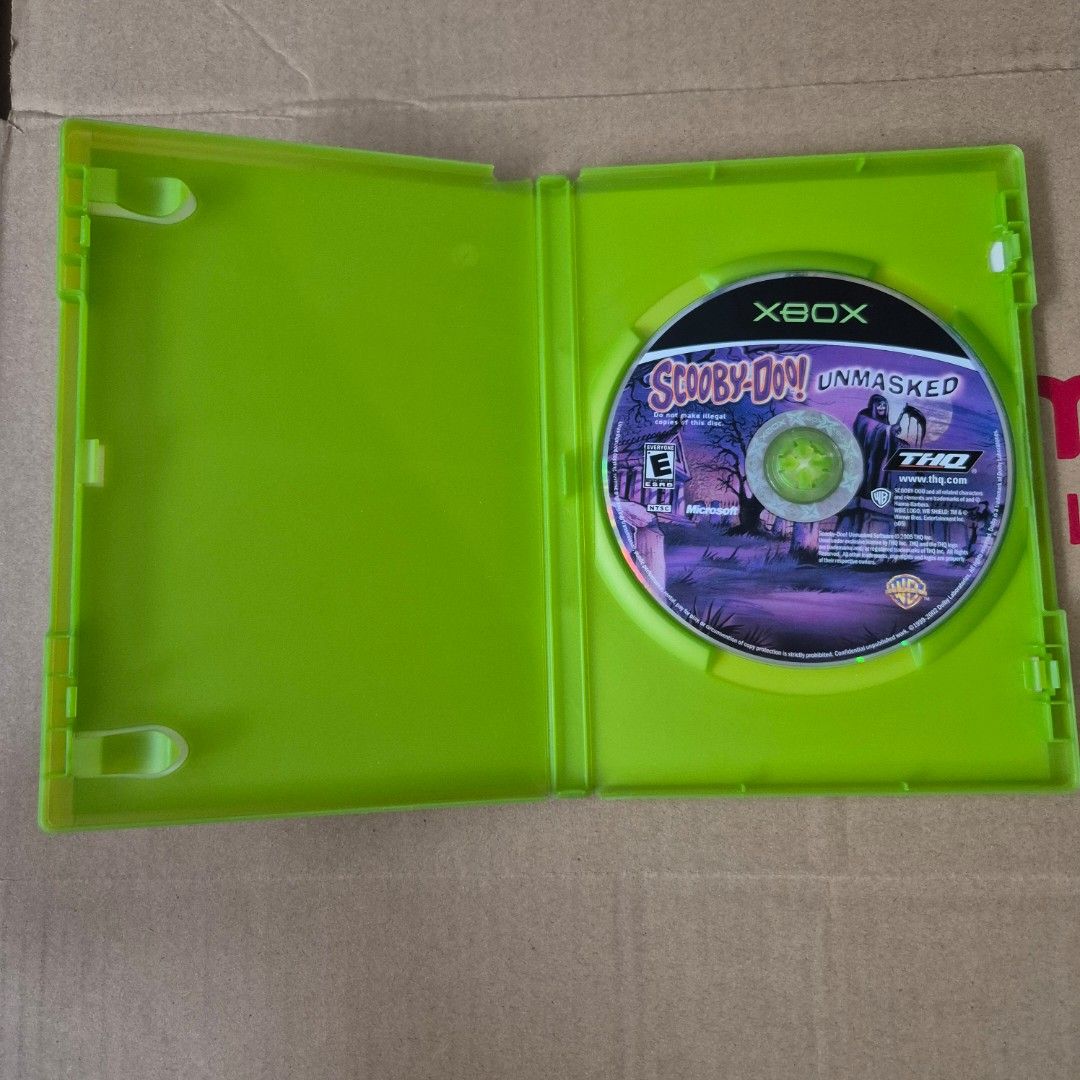 Xbox Original Scooby Doo Unmasked Tested Working Game No Manual NTSC ...