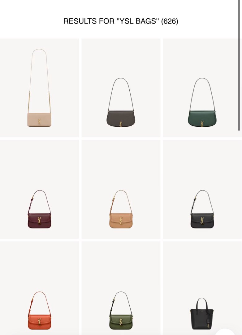 YSL Bags - Various Styles and Colors, Luxury, Bags & Wallets on Carousell