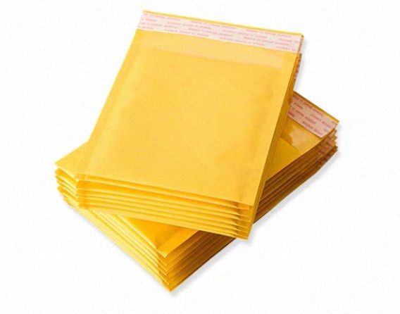 $0.25 Polymailer - outer paper, inner bubble wrap, Hobbies & Toys ...