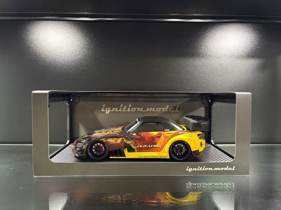 1/18 Ignition Model Honda J'S Racing S2000 (AP1) 魔王 NOT VIP Model ...