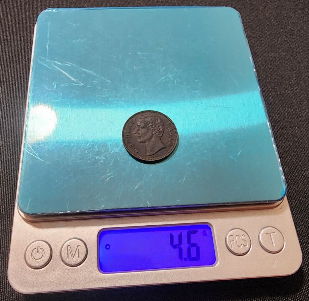 1870 Sarawak Charles Brooke Rajah - Half Cents, Hobbies & Toys ...