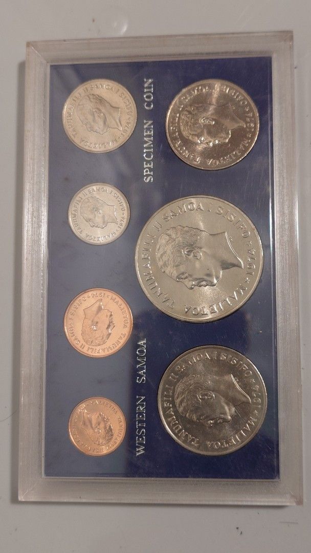 1974 Western Samoa Specimen Coin Set, Hobbies & Toys, Collectibles ...
