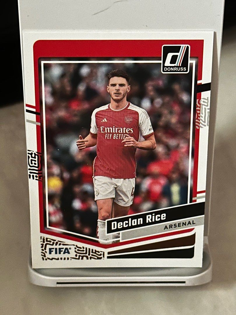 2023-24 Panini Donruss Soccer Declan Rice Card, Hobbies & Toys, Toys ...