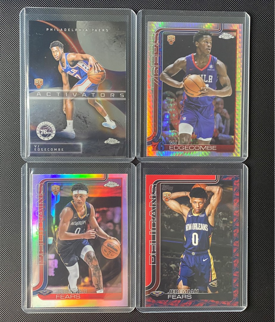 2025/26 Topps Chrome Basketball - Rookie Cards - VJ Edgecombe ...