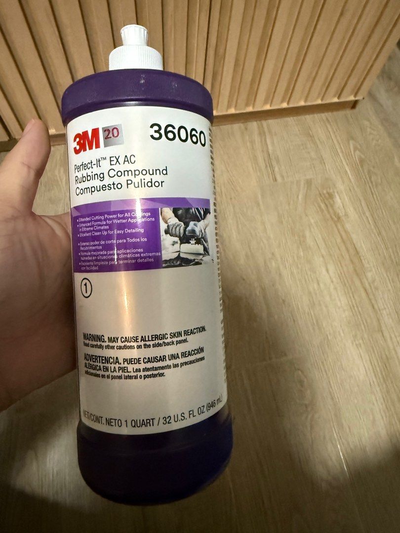 3M Car polishing compound, Car Accessories, Accessories on Carousell