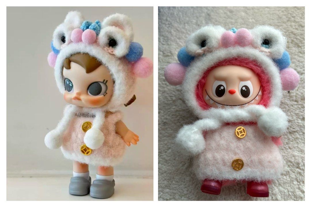 4.0 mini Labubu, Molly, Crybaby Clothes, Hobbies & Toys, Toys & Games ...