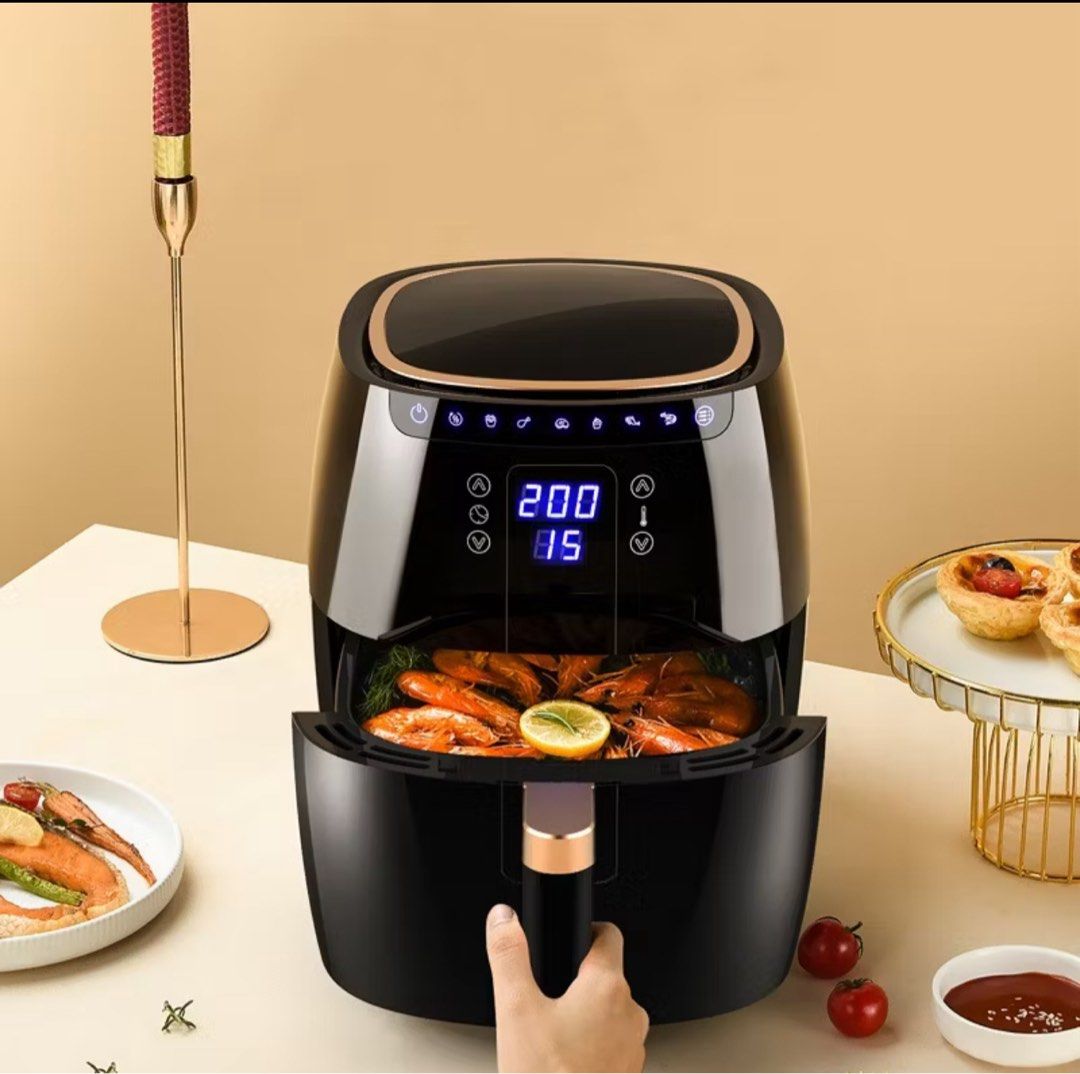 4.5L Smart Touch Air Fryer - ZG-D01, TV & Home Appliances, Kitchen ...