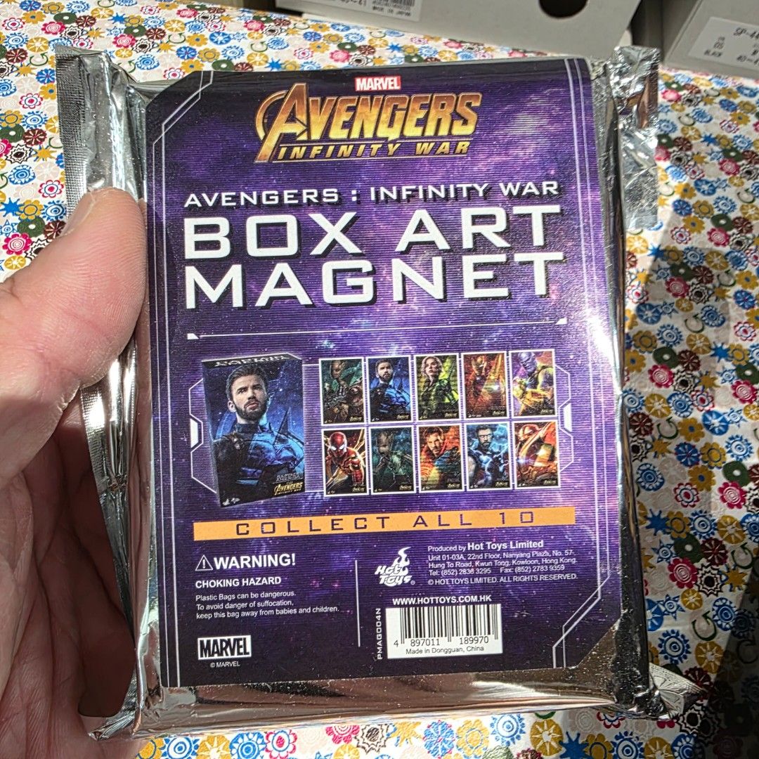 $5 each ! Blind box ! Hot Toys Fridge Magnet Avengers Infinity War ...
