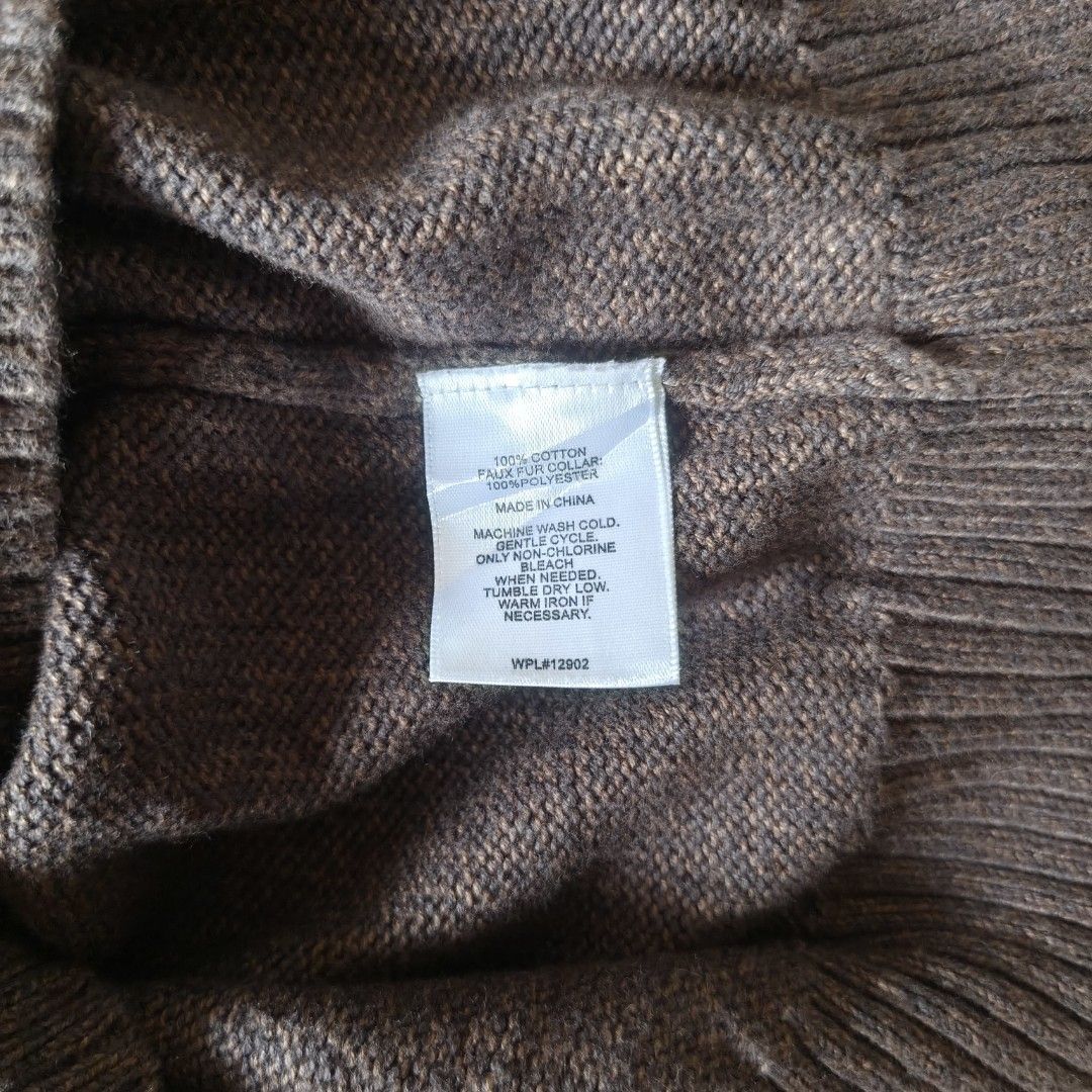 𝟮 𝗳𝗼𝗿 𝟯𝟱𝟬/Haggar Clothing Quarter-Zip Sweater XL, Men's Fashion, Coats ...