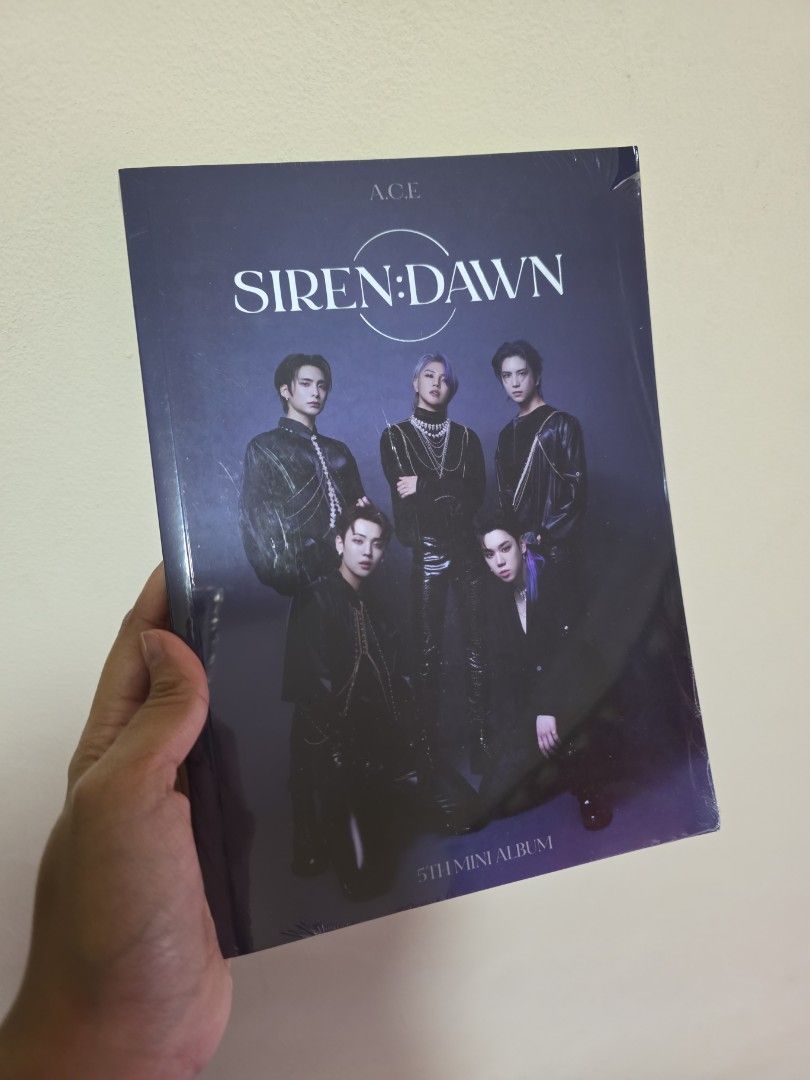 ACE - SIREN:DAWN 5th Mini Album, Hobbies & Toys, Memorabilia ...