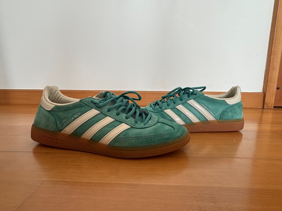 Adidas x Sporty & Rich Handball Spezial - US 11, Men's Fashion ...