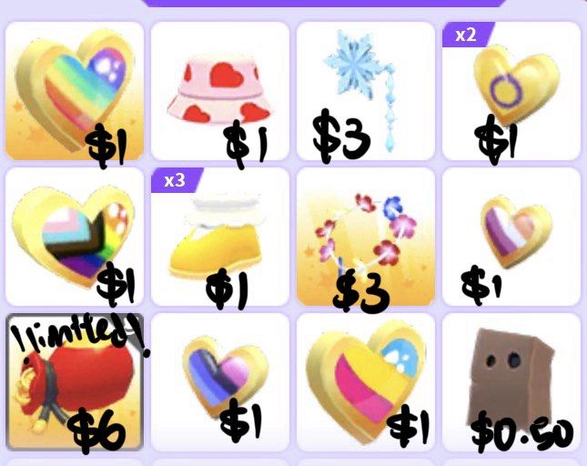 Adopt me Pet Wears (Part 2), Toys (Part 1), Video Gaming, Gaming ...