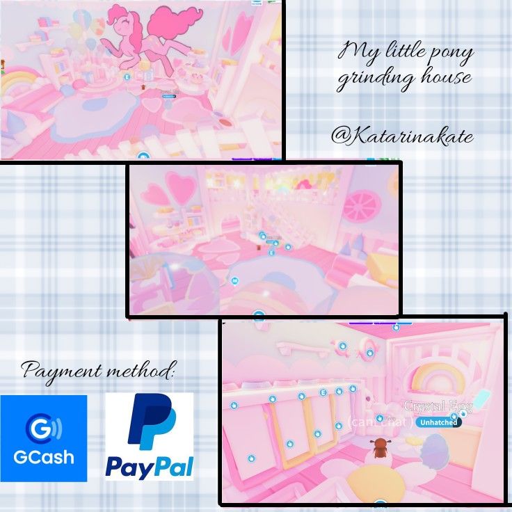 Adopt me|My Little Pony Grinding House|Roblox, Video Gaming, Gaming ...