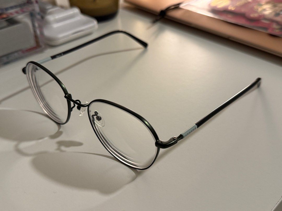 Agnes B. Round Frame Eyeglasses, Women's Fashion, Watches & Accessories ...