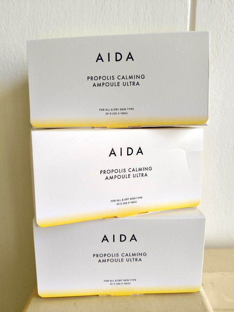 AIDA Propolis Calming Ampoule Ultra (3 boxes), Beauty & Personal Care ...