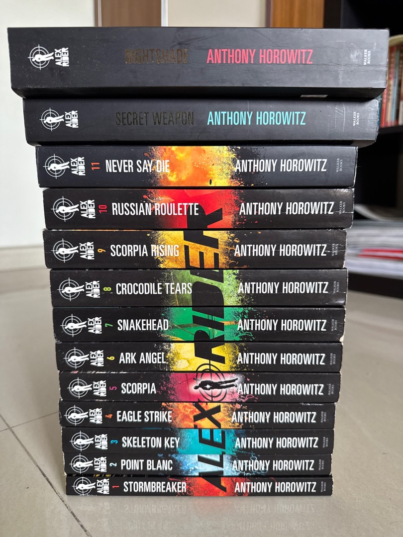 Alex Rider Book Series by Anthony Horowitz, Hobbies & Toys, Books ...