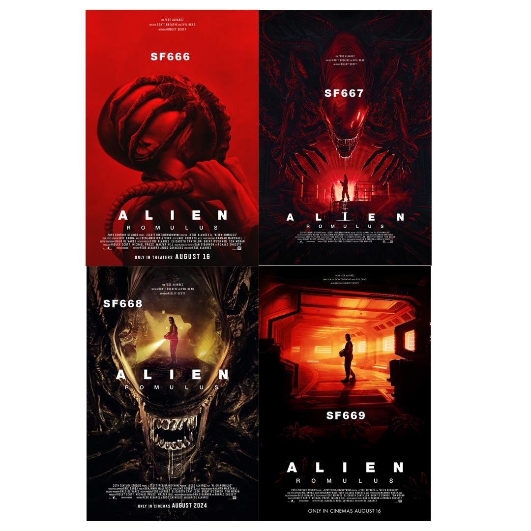 Alien: Romulus Movie Posters (2024), Hobbies & Toys, Art & Prints on ...