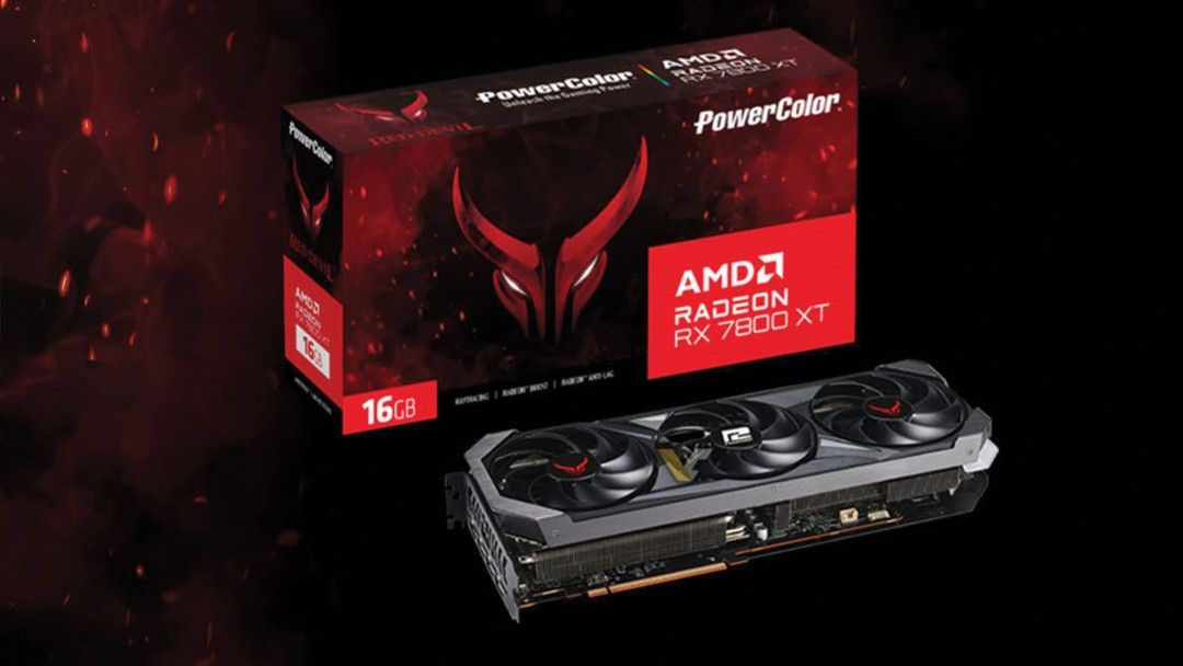AMD Radeon RX 7800 XT OC 16GB Powercolor Red Devil Graphics Card ...