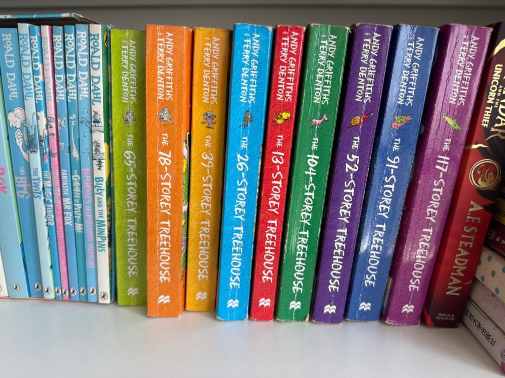 Andy Griffiths & Terry Denton Treehouse & Roald Dahl Books, Hobbies ...