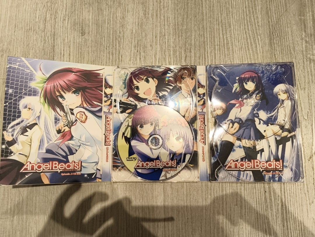 Angel Beats! DVD - Episodes 1-13, Hobbies & Toys, Music & Media, CDs ...