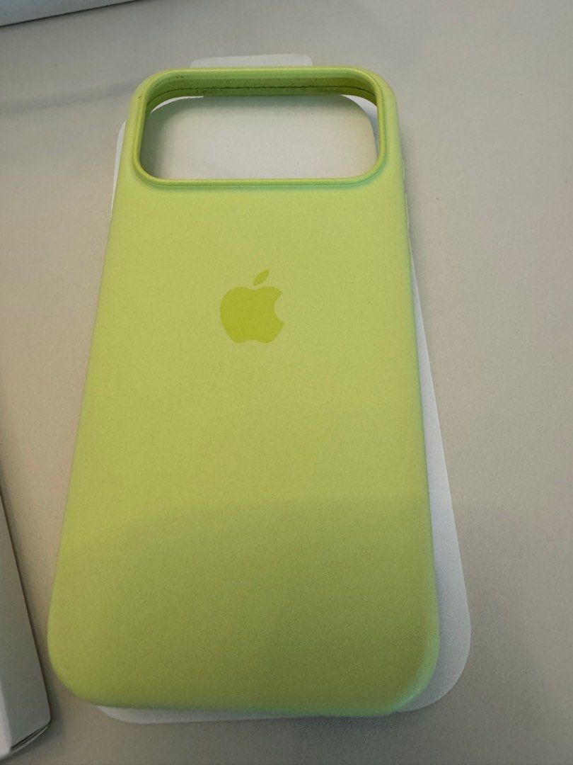 Apple iPhone 17 Pro Max Silicone Case - Yellow, Mobile Phones & Gadgets ...