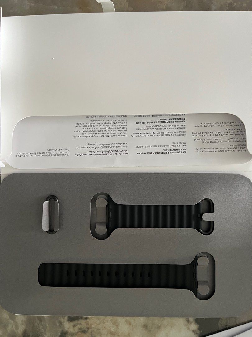 Apple Watch Ultra Ocean Band - Black, Mobile Phones & Gadgets ...