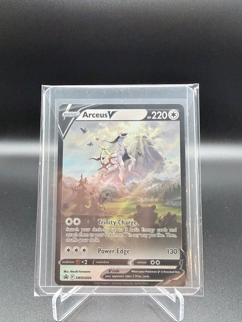 Arceus V SWSH204, Hobbies & Toys, Toys & Games on Carousell