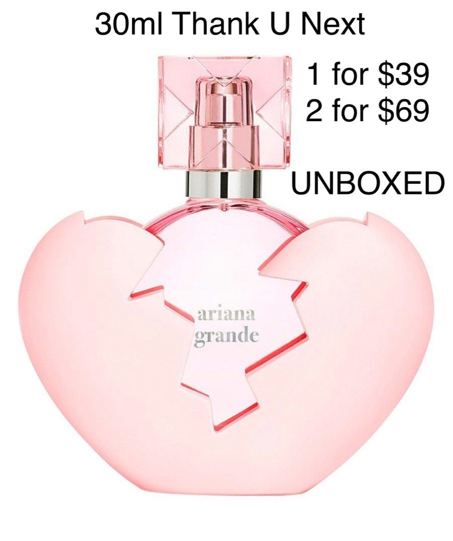 [Clearance] Ariana Grande Ari Thank u Next Perfume sale 30ml, Beauty ...